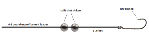 How to Make an Effective Split Shot Rig for Freshwater Trout - Pro ...